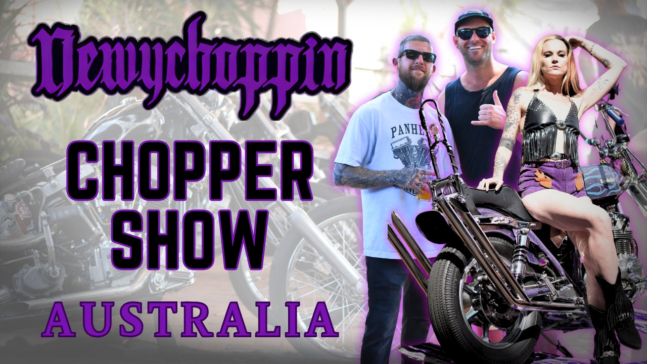 Newy Choppin Chopper Show – Filthy Leather Co