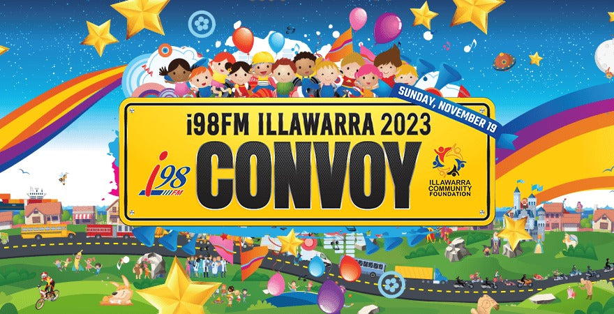 i98fm Illawarra Convoy 2023 – Filthy Leather Co