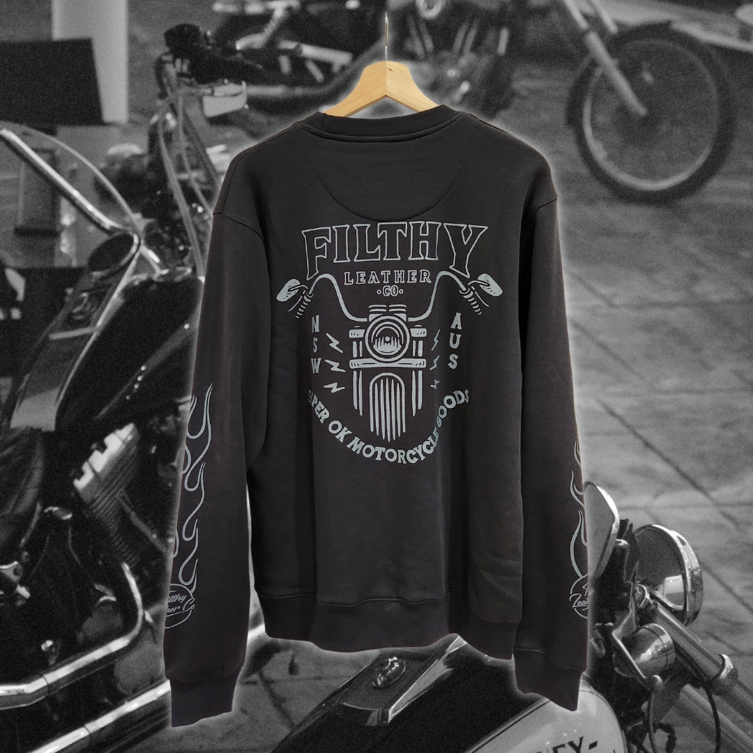 Chopper Motorcycle Sweater – Filthy Leather Co