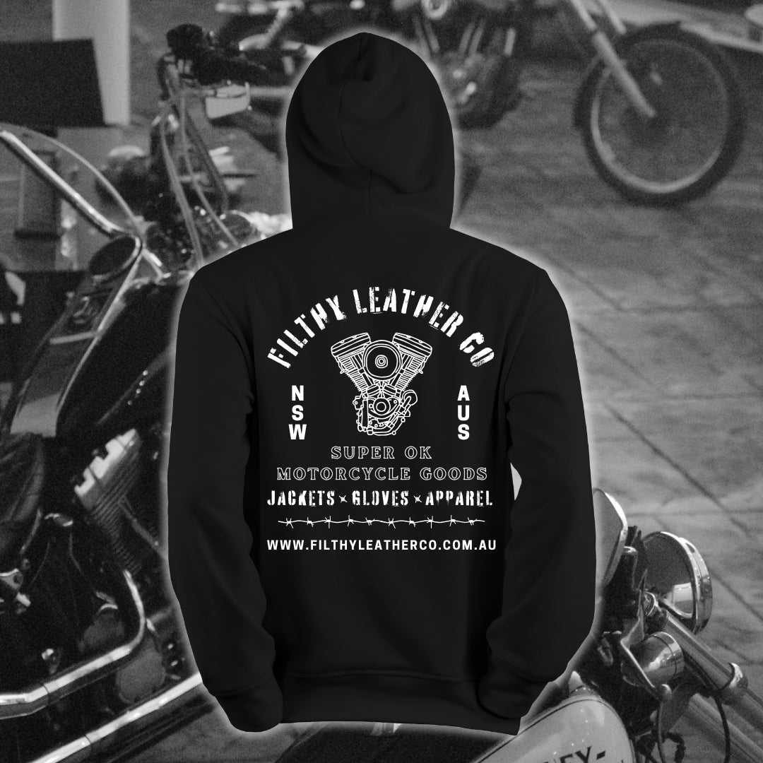 Shop Hoodie – Filthy Leather Co