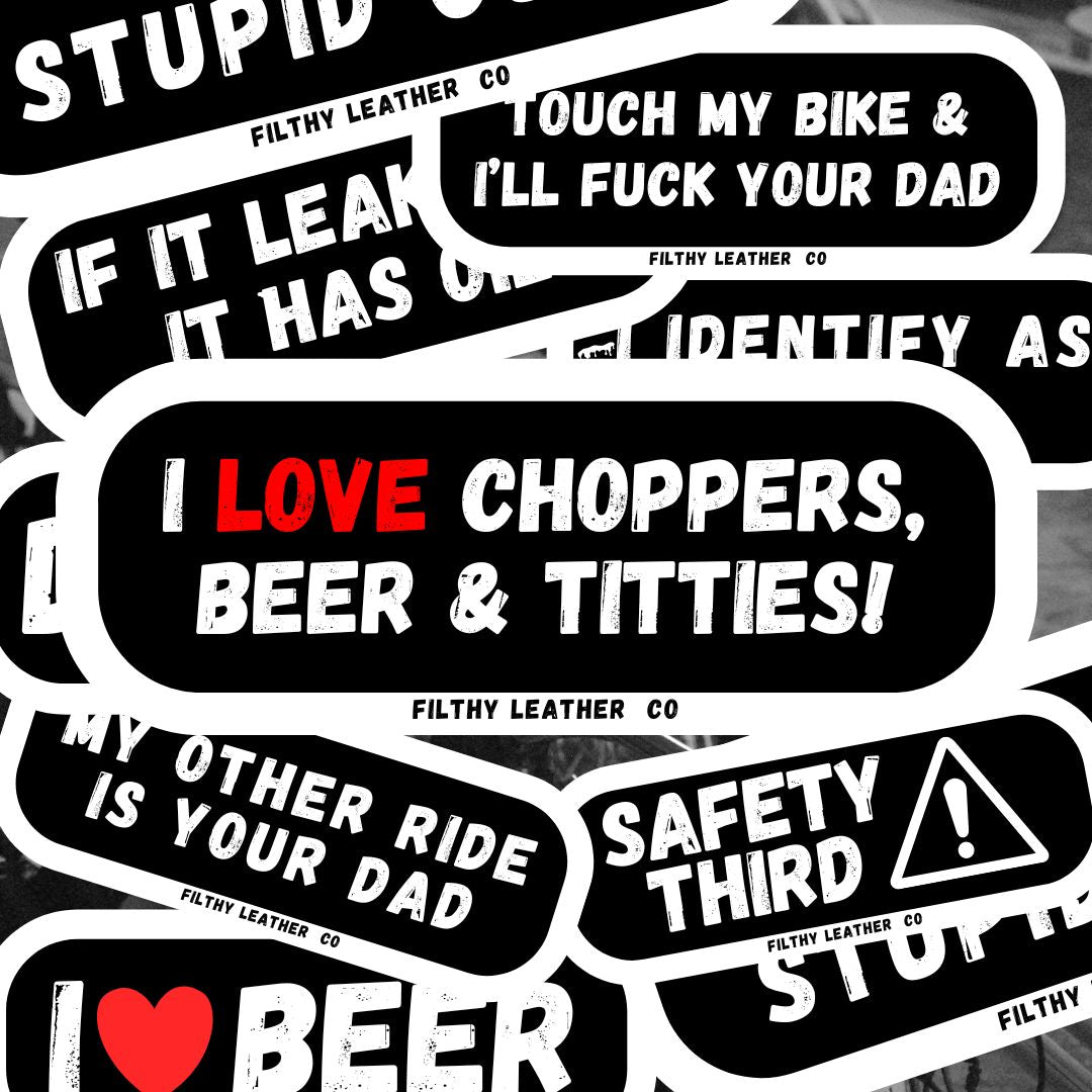 Stickers – Filthy Leather Co