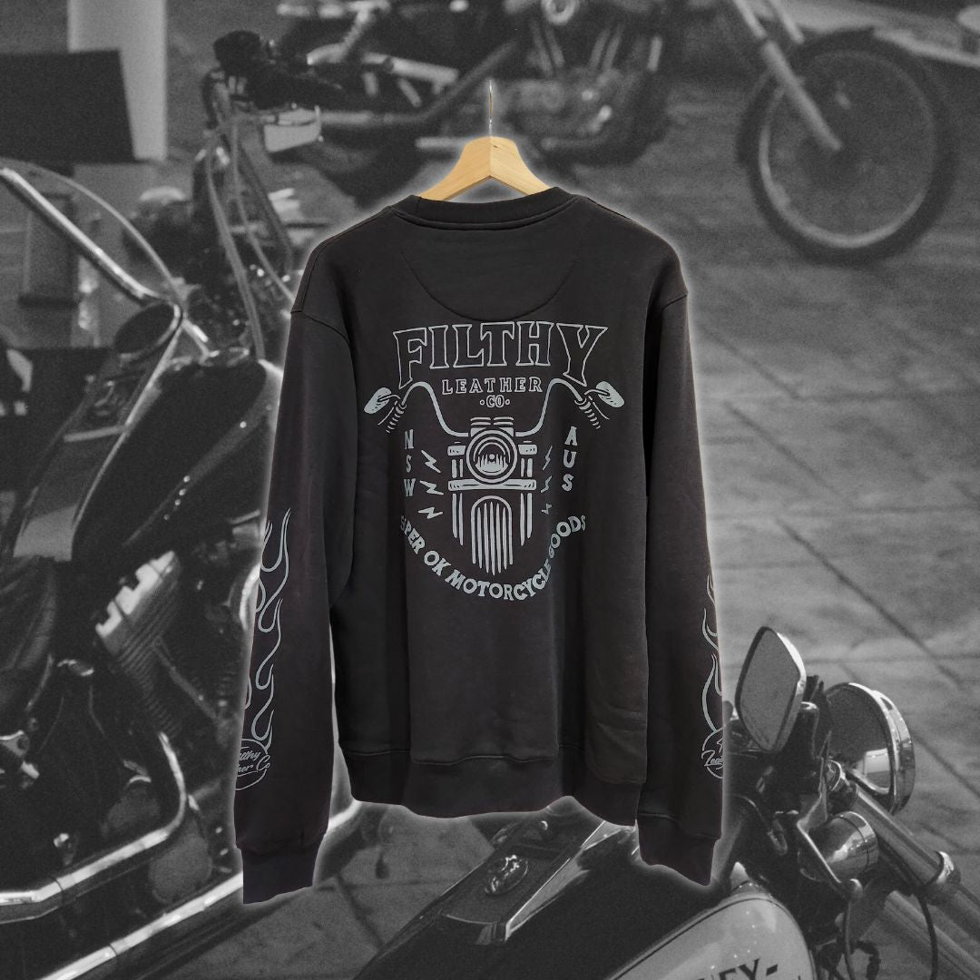 Chopper Motorcycle Sweater – Filthy Leather Co